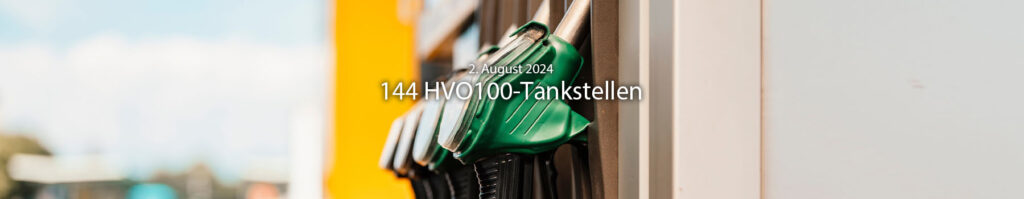 144 Tankstellen mit HVO100 in Deutschland | HVO100 goes Germany