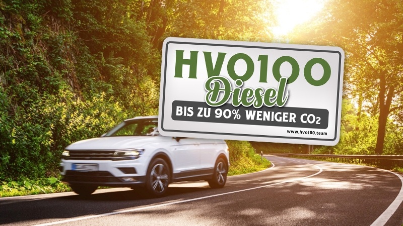 Jetzt neu: Der „HVO100 Diesel“-Aufkleber für Ihr Auto | HVO100 goes Germany